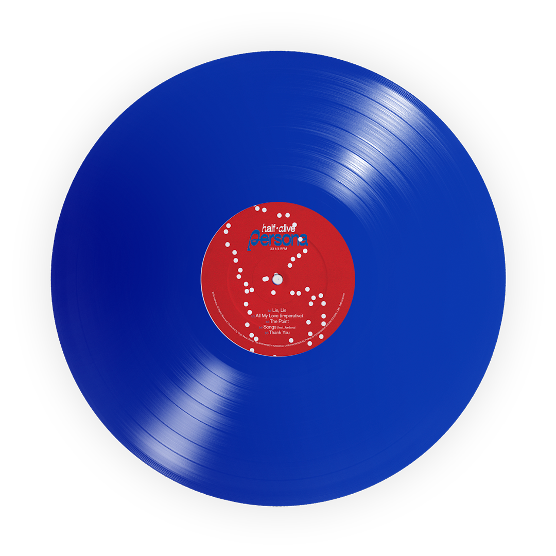 Persona Vinyl - Opaque Blue – Half Alive Merch